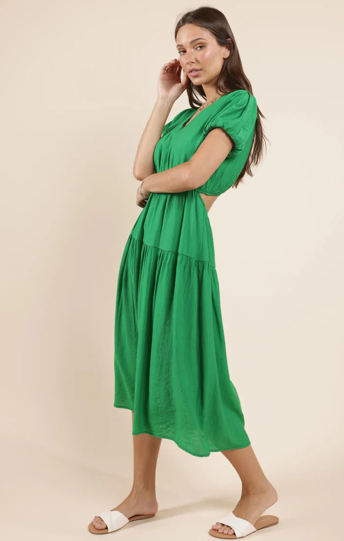 Socialize Cut Out Midi – Lilly Grace